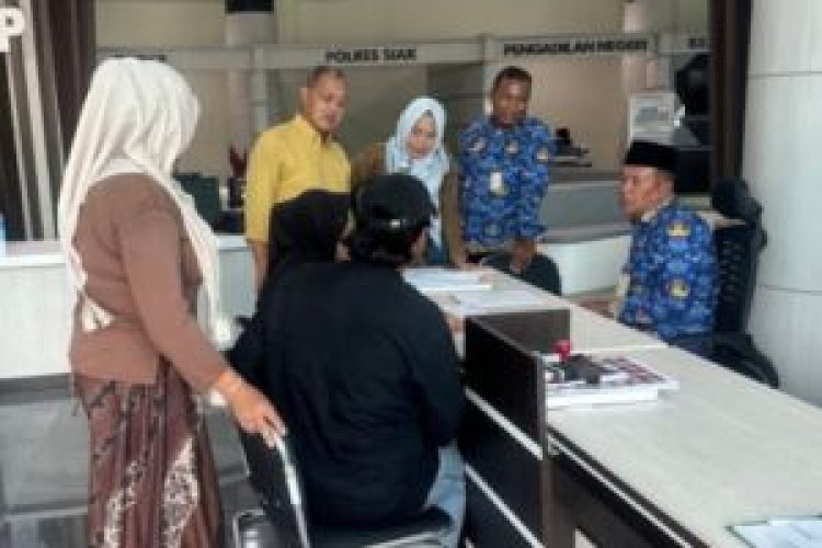 Layanan Disdukcapil Siak Terpusat di MPP - jagok